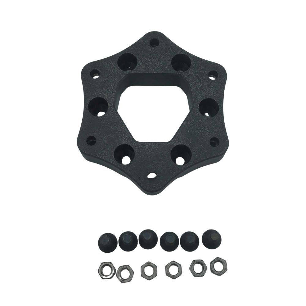 Custom Wheel Adapter / Hub [MOZA ES - ESX] (PC, XBox) – 3DRap Sim Racing